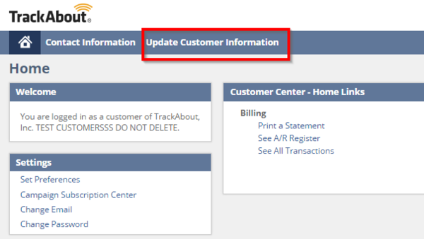 NetSuite Customer Center - TrackAbout MetaWiki NetSuite Customer Center - TrackAbout MetaWiki